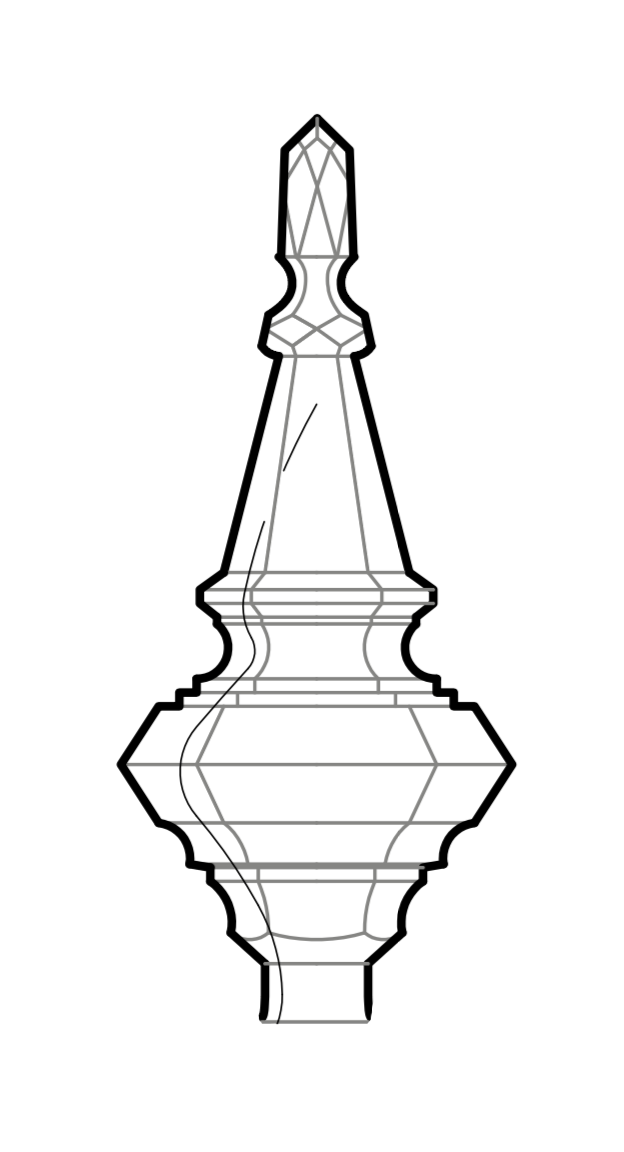 4203 Hollow Spike – Igmor